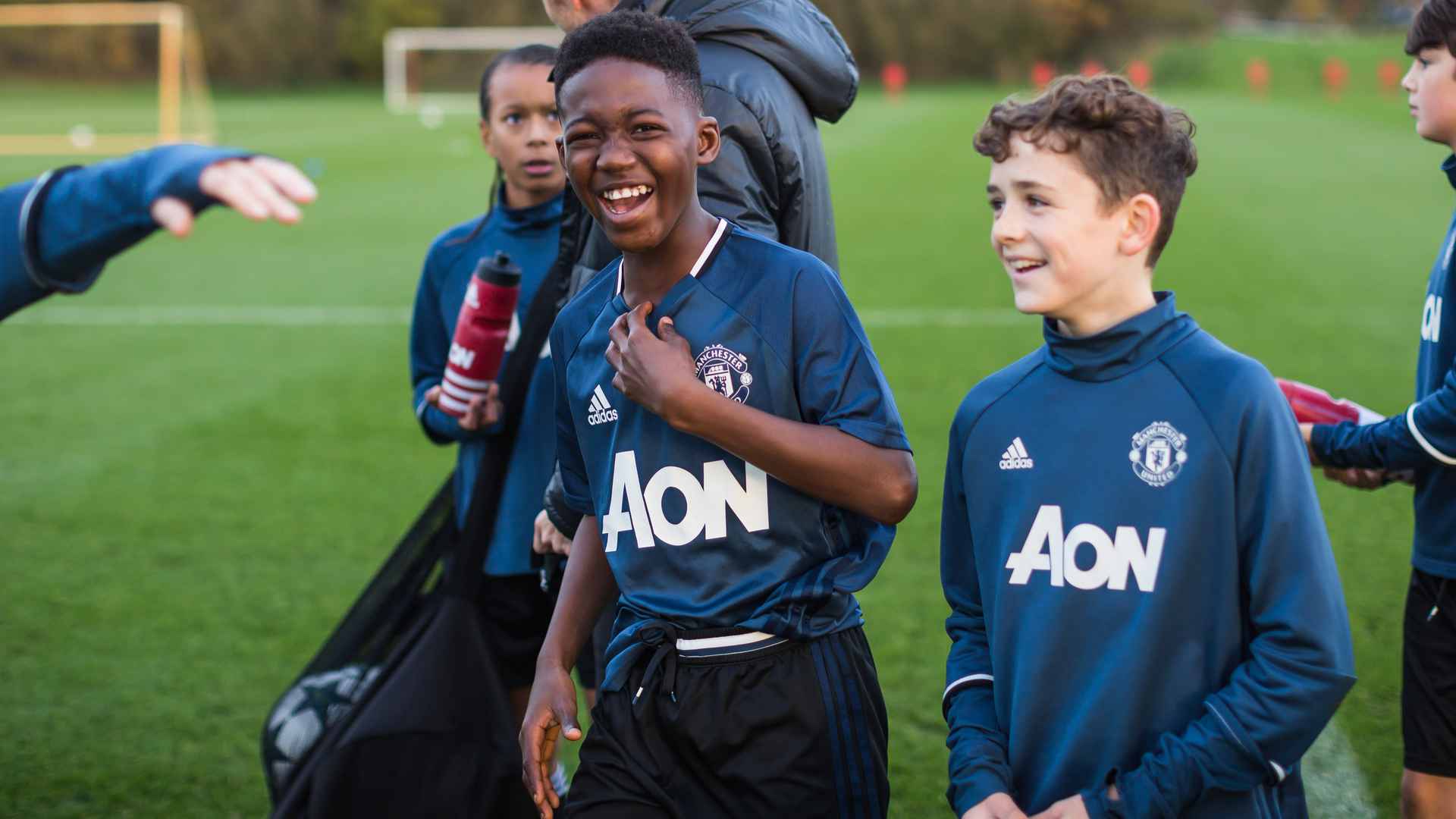 Gallery of young Kobbie Mainoo from Lifeblood film | Manchester United