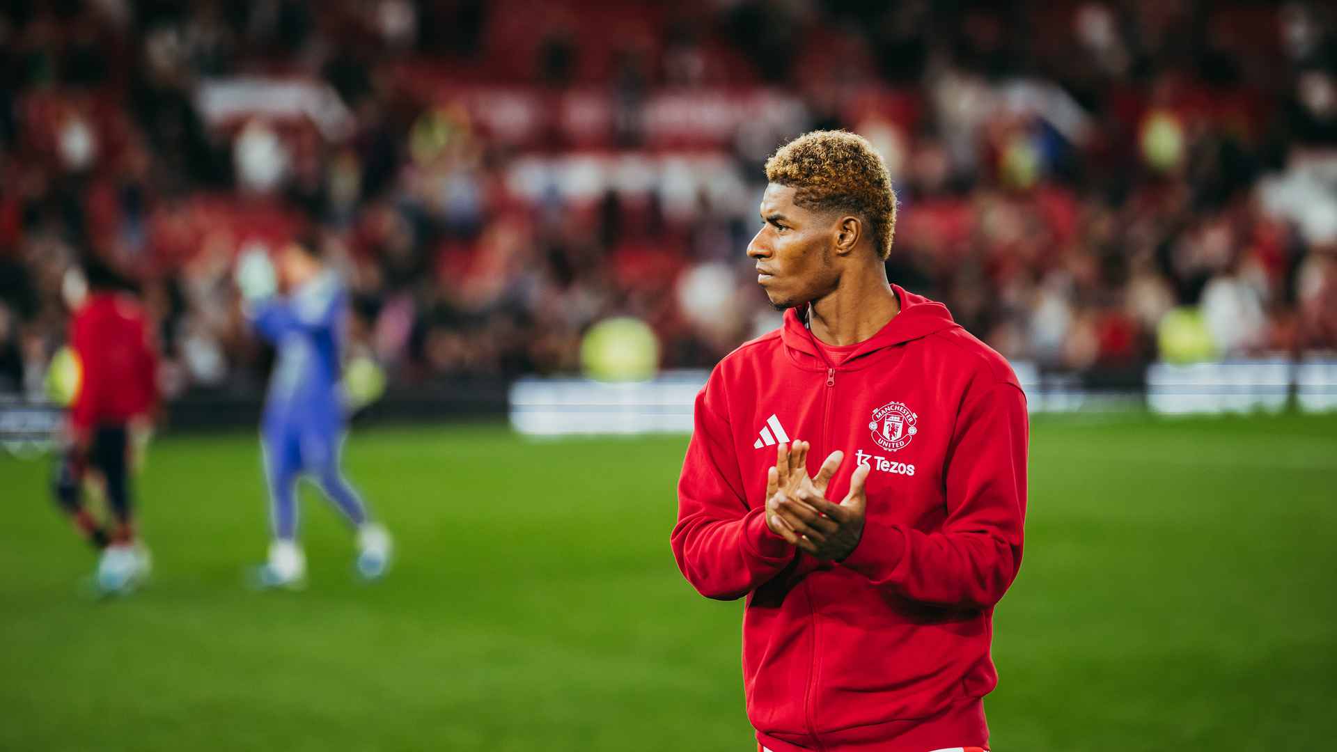 Erik ten Hag explains Marcus Rashford being on bench at Palace ...
