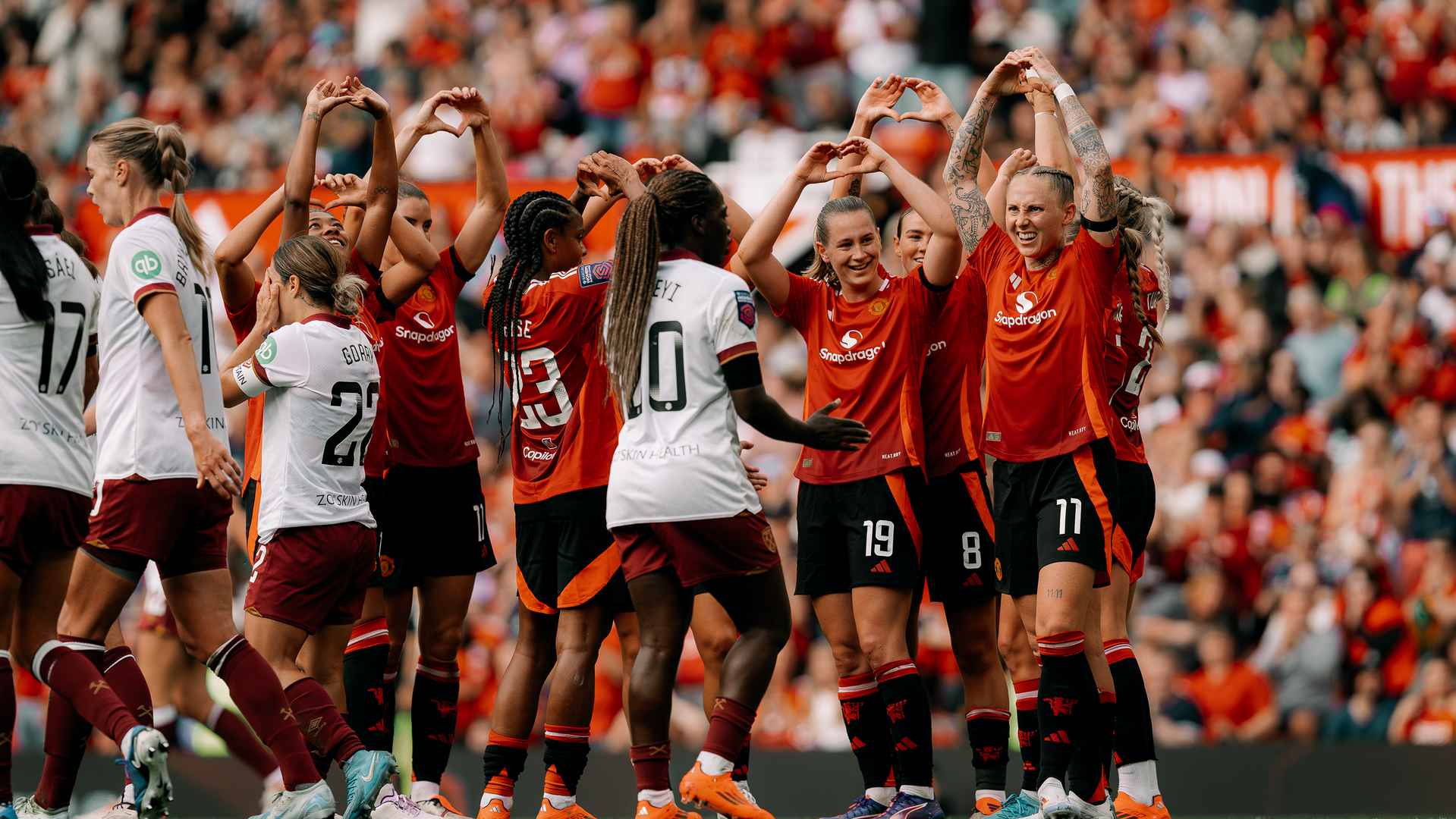 Man Utd Women vs West Ham Utd WSL 21 September 2024 | Manchester United