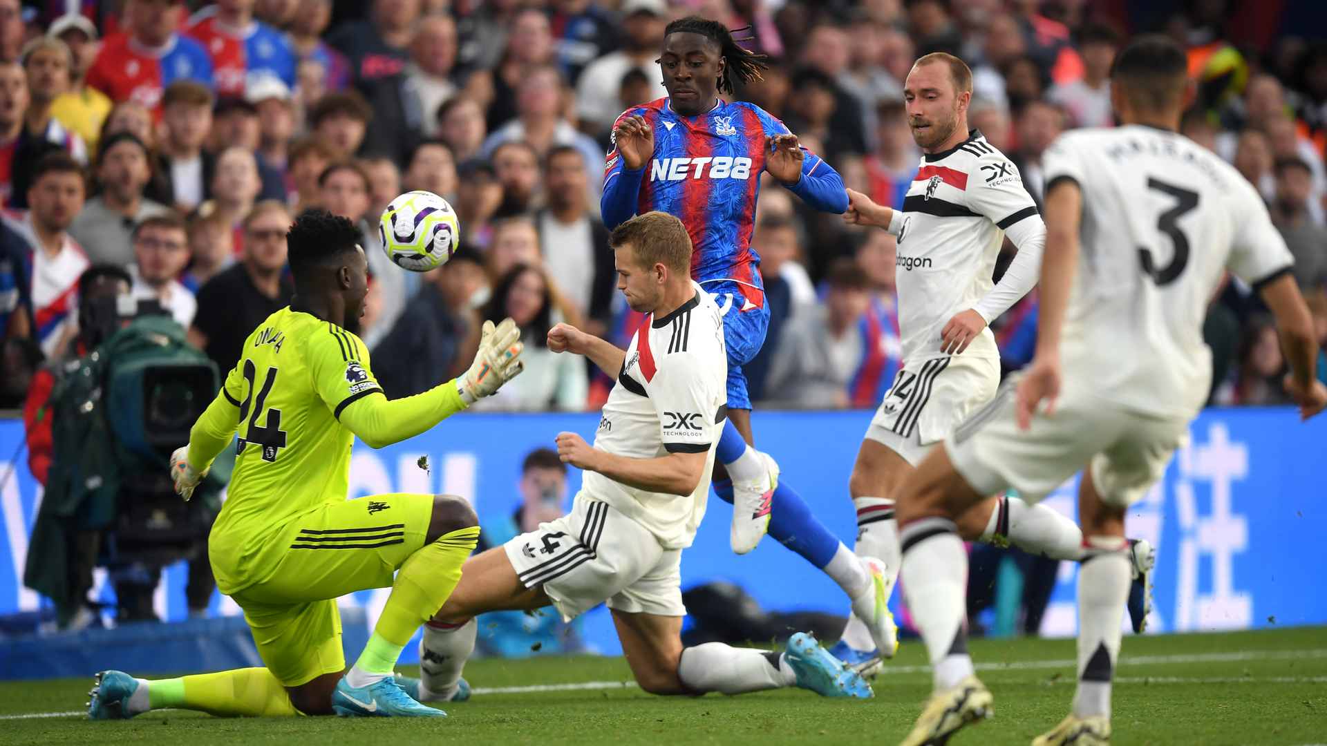 Andre Onana says he is sad after United held at Palace | Manchester United