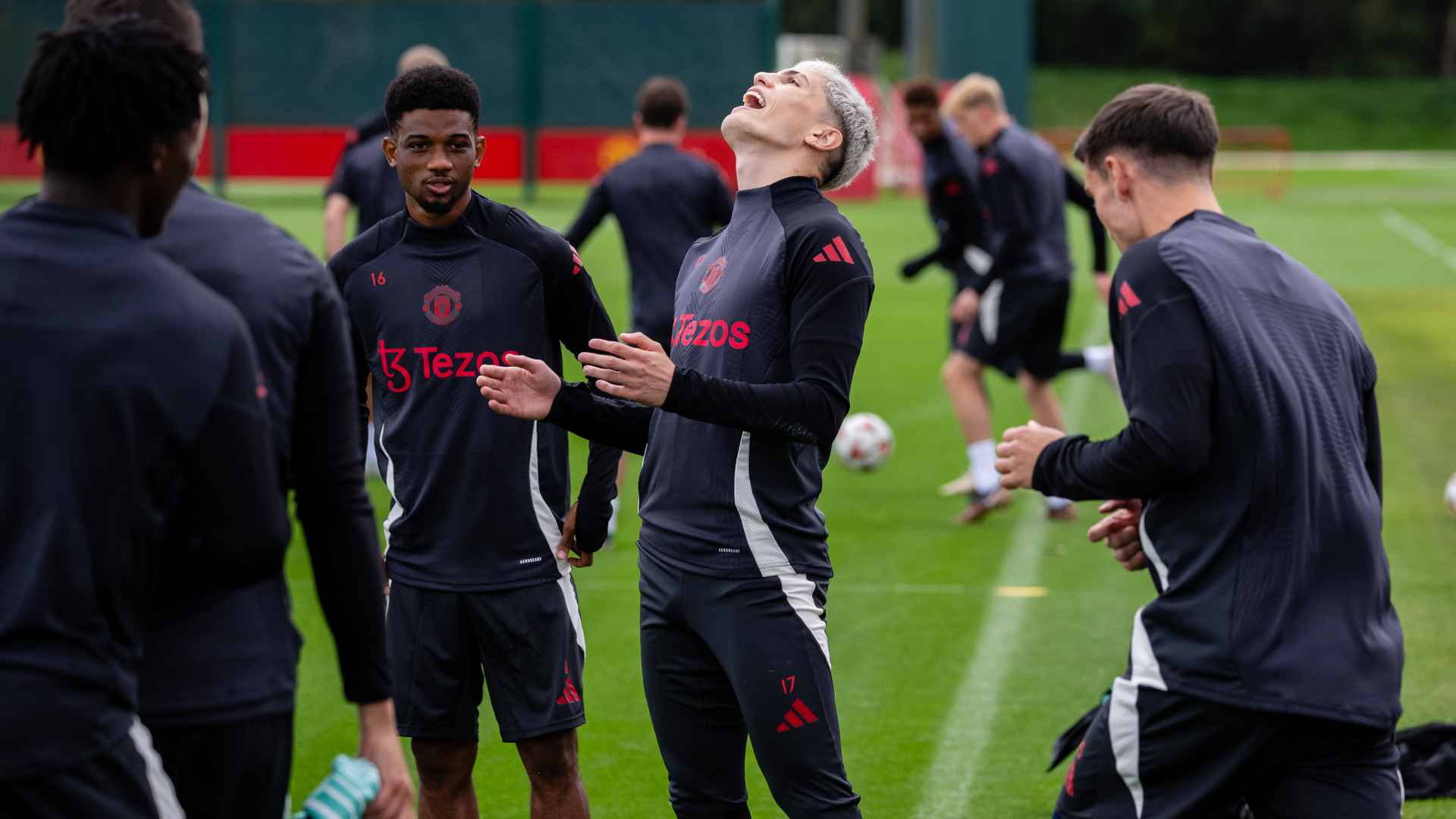 Training highlights ahead of Man Utd v FC Twente in the Europa League ...