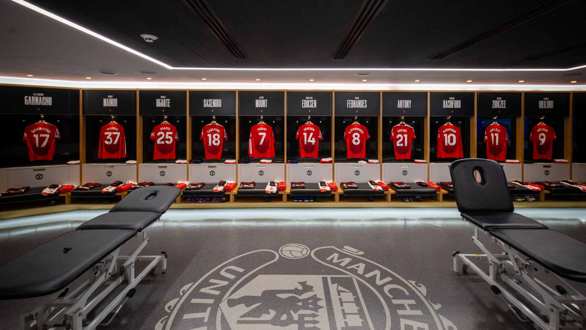 Inside Man Utd dressing room before Premier League game v Tottenham 29 ...