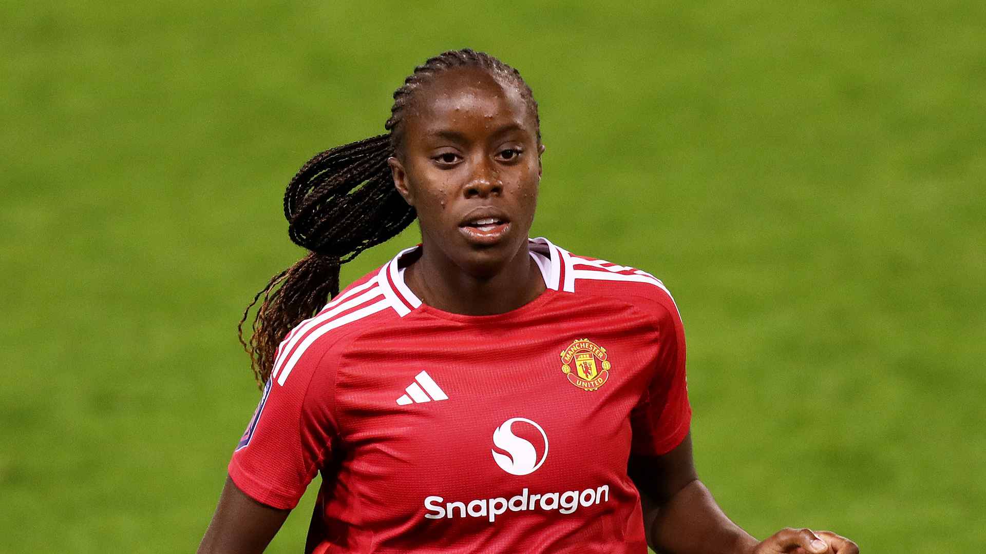 Simi Awujo interview after Man Utd Women 2 Liverpool 0 on 2 October ...