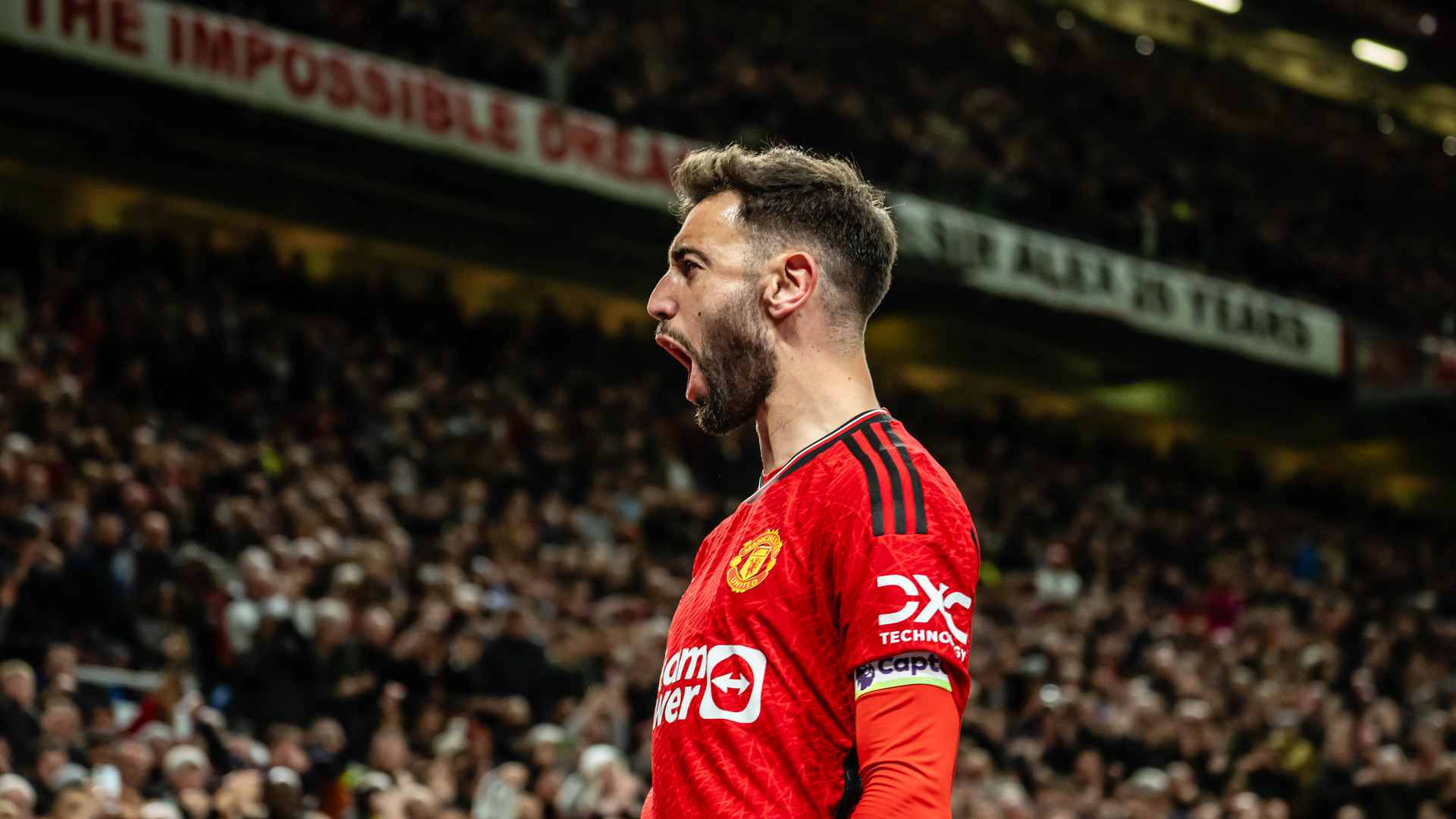 Bruno's April goals and assists | Manchester United