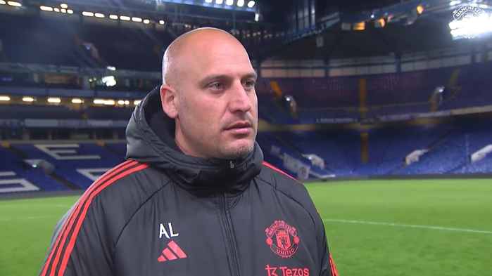 Adam Lawrence interview after Chelsea v Man Utd Under 18 in U18 Premier ...