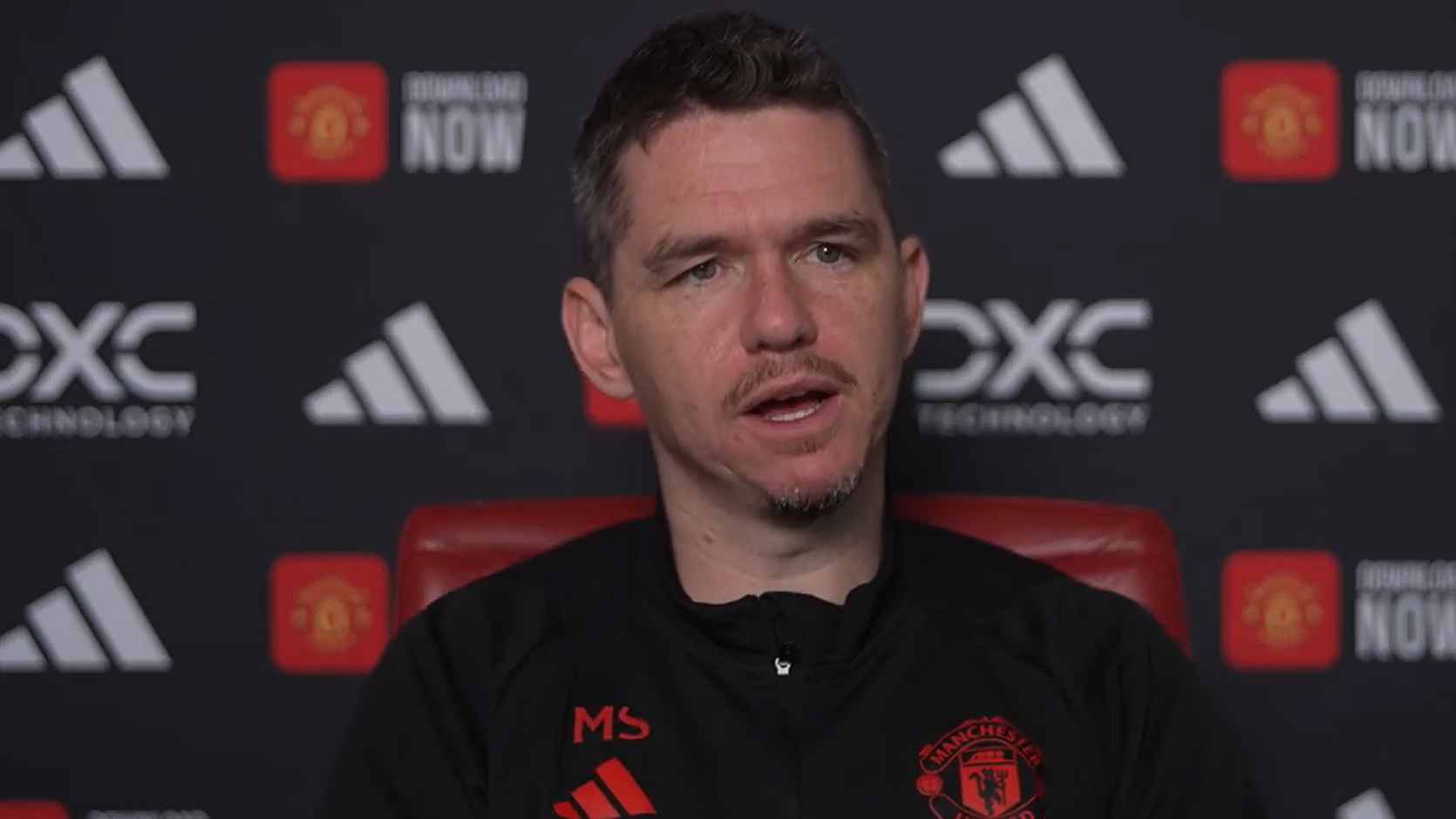 Marc Skinner pre match press conference for Man Utd Women v Chelsea at ...
