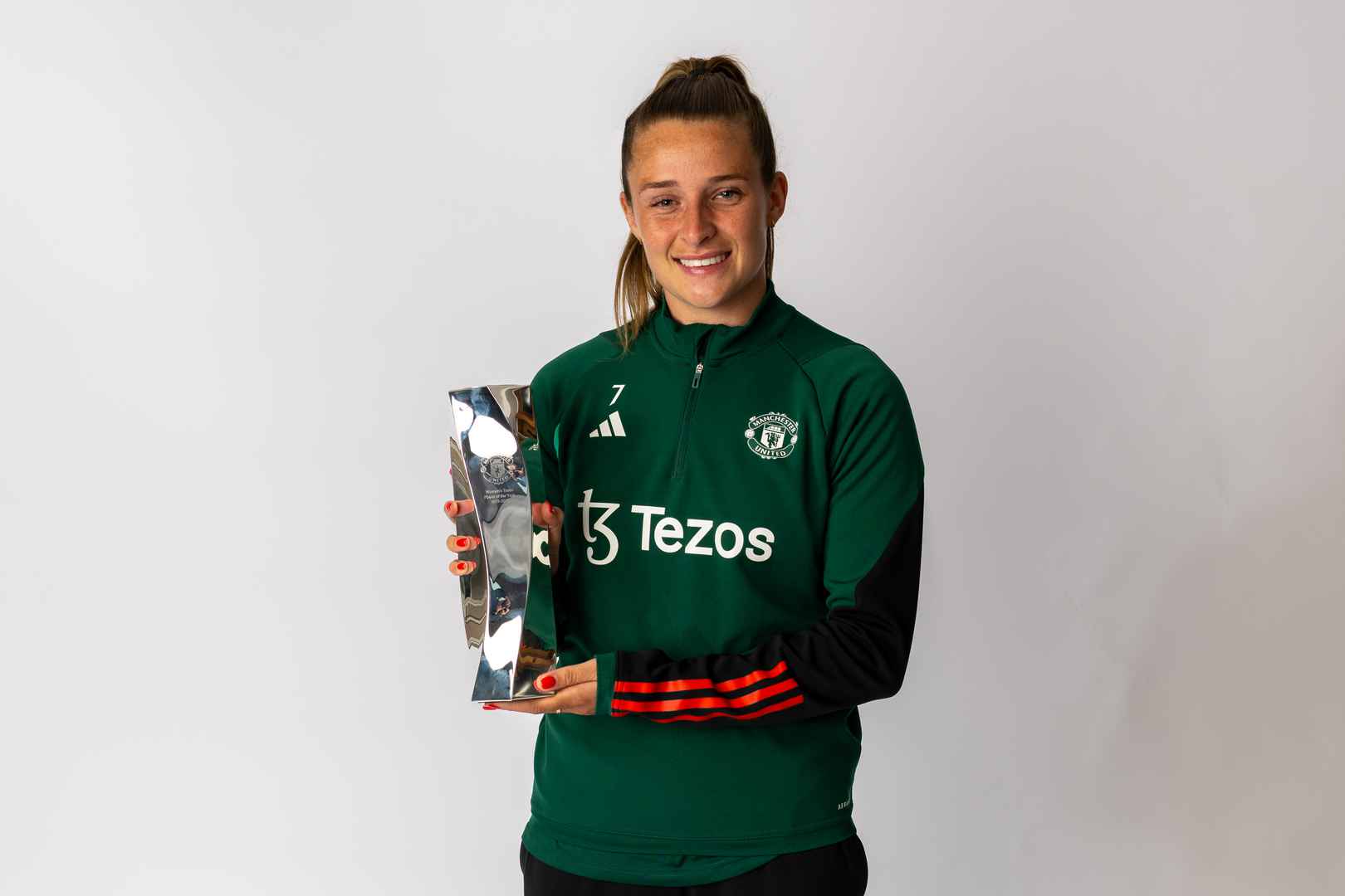 Gallery of Ella Toone with her 202324 United Women awards | Manchester ...