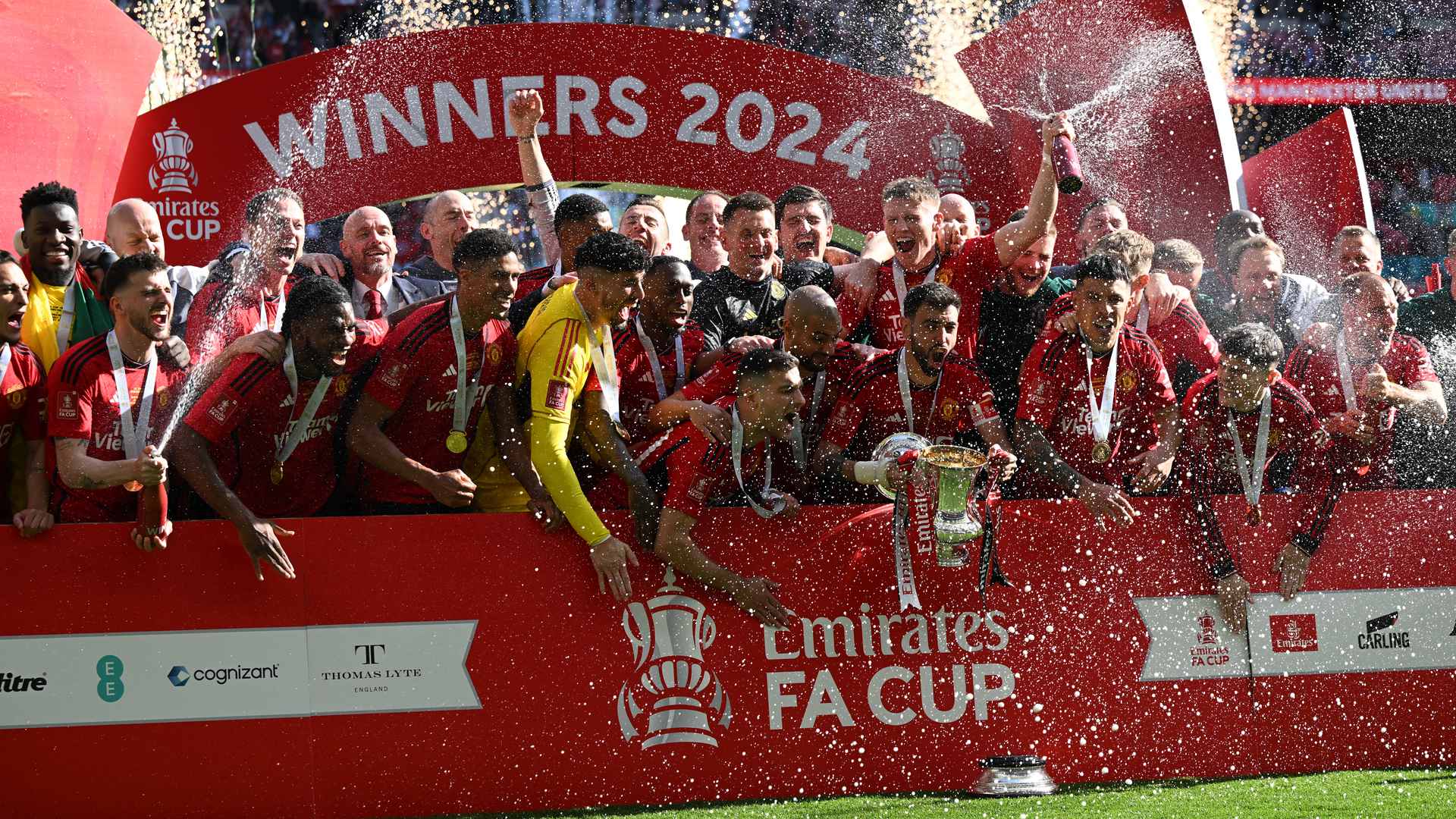 Full 90 match replay Man City v Man Utd in the 2024 FA Cup final 25 May 2024 | Manchester United