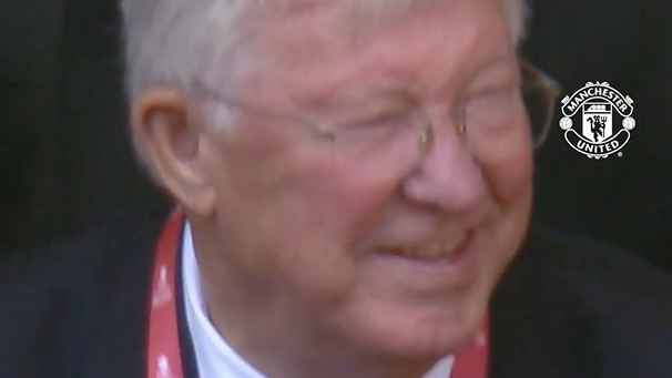 Sir Alex sings ‘Glory, glory Man United’ | Manchester United