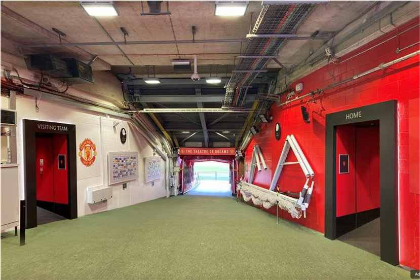 Gallery of Old Trafford players tunnel refurbishment project ...