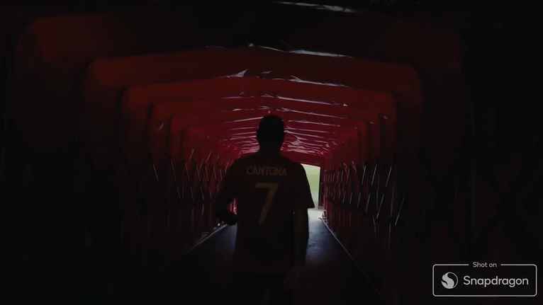 Man Utd 2024 25 home kit teaser featuring Snapdragon and Eric Cantona ...