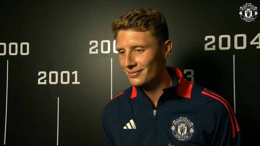 Will Fish post match interview Rosenborg v Man Utd 15 July 2024 ...