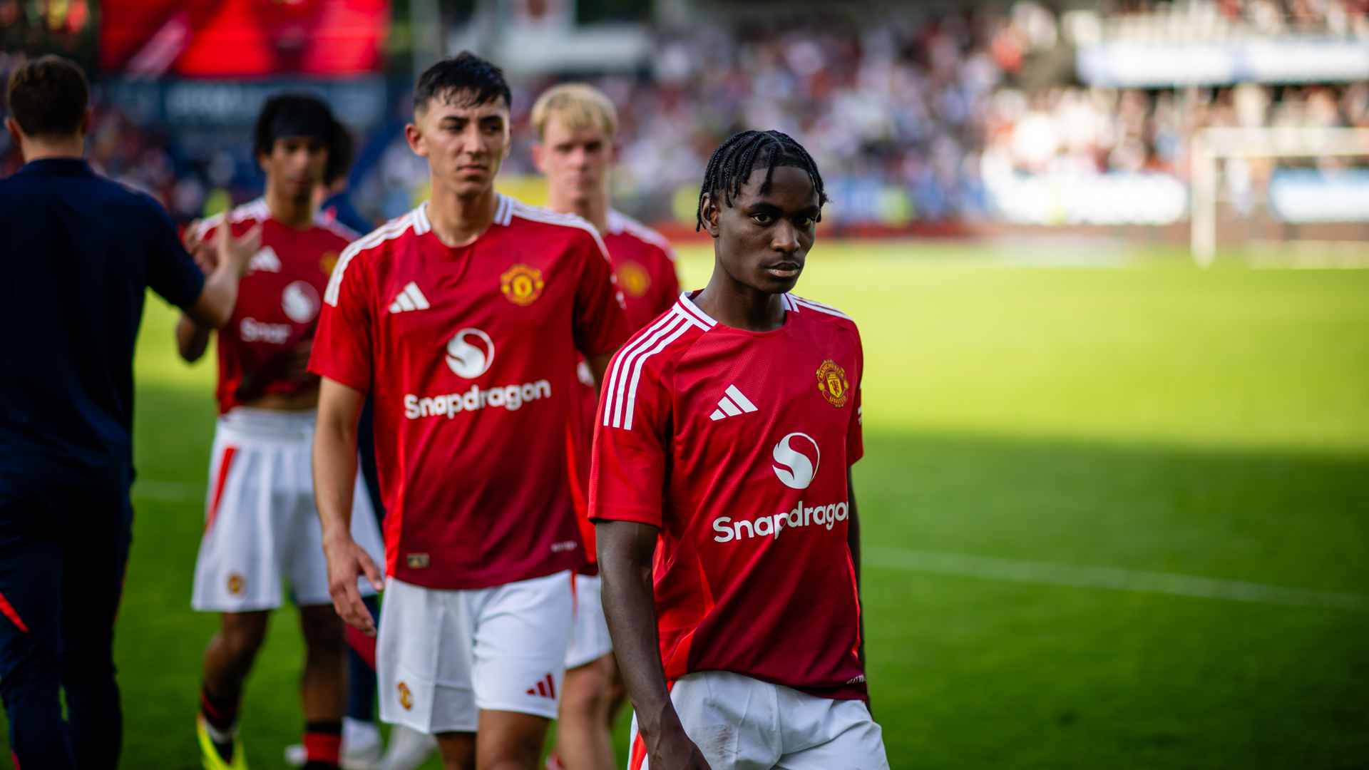 Man Utd debut new adidas home shirt in Rosenborg encounter | Manchester ...