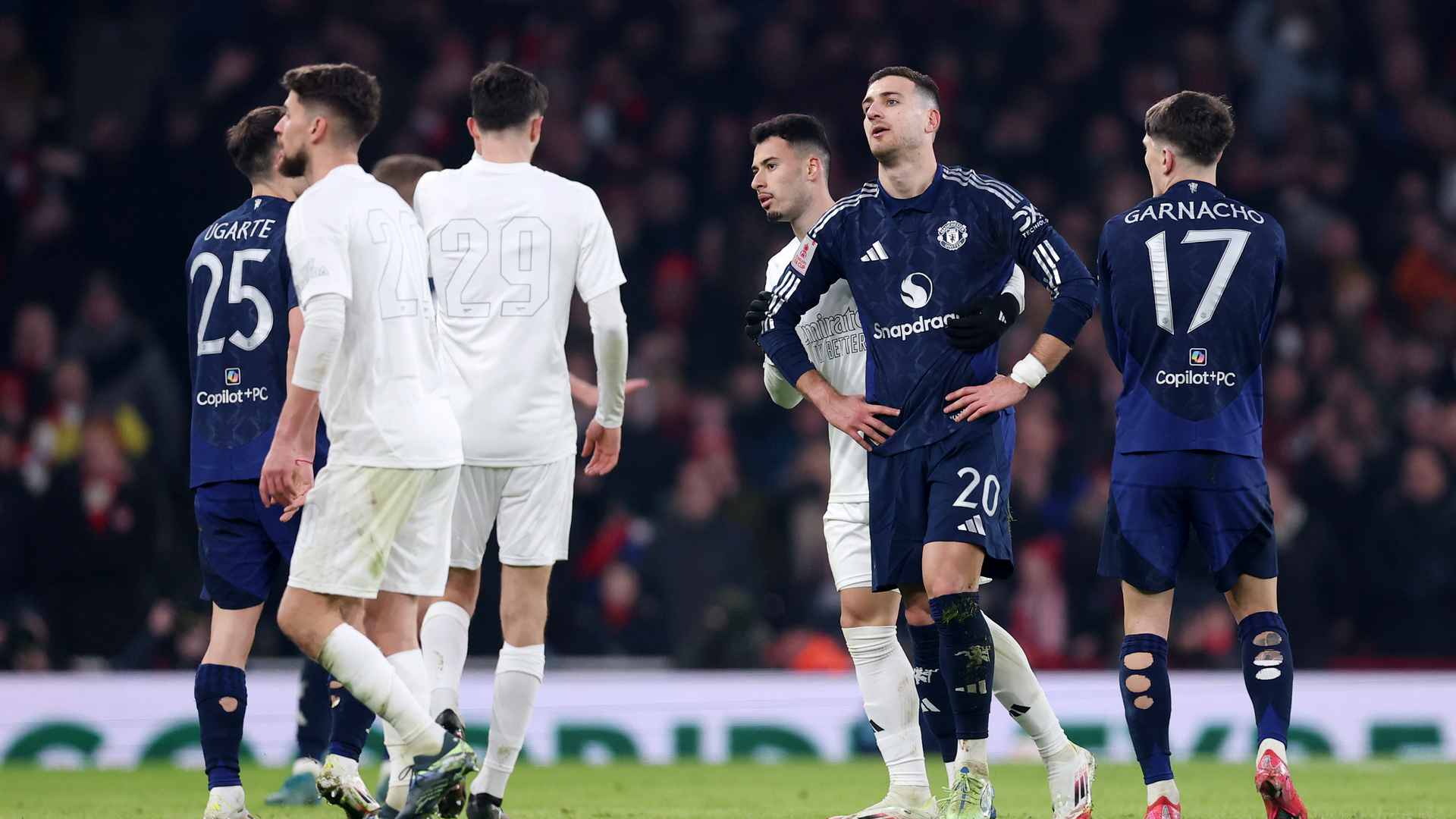 Diogo Dalot to miss his first game of the season after Arsenal red card ...