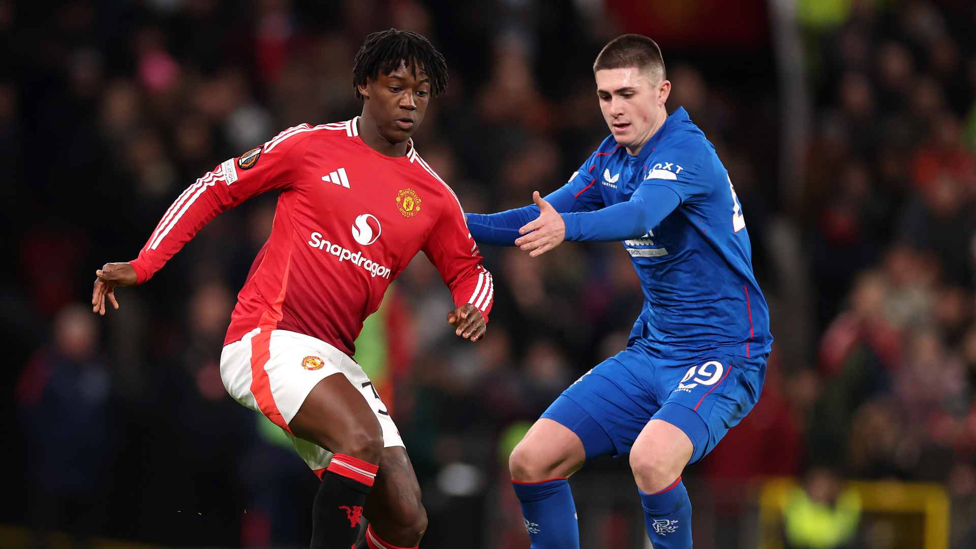 90 in 20 extended highlights Man Utd v Rangers 23 January | Manchester ...