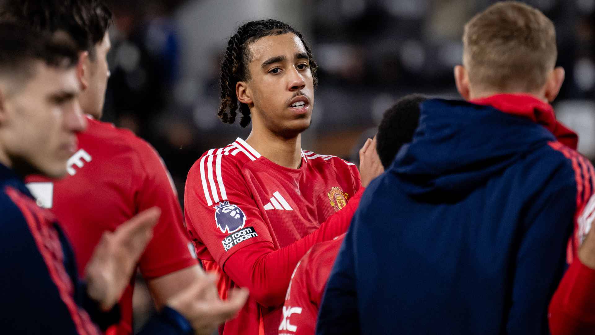 Leny Yoro makes vow to Ruben Amorim in exclusive interview with Man Utd club media | Manchester ...