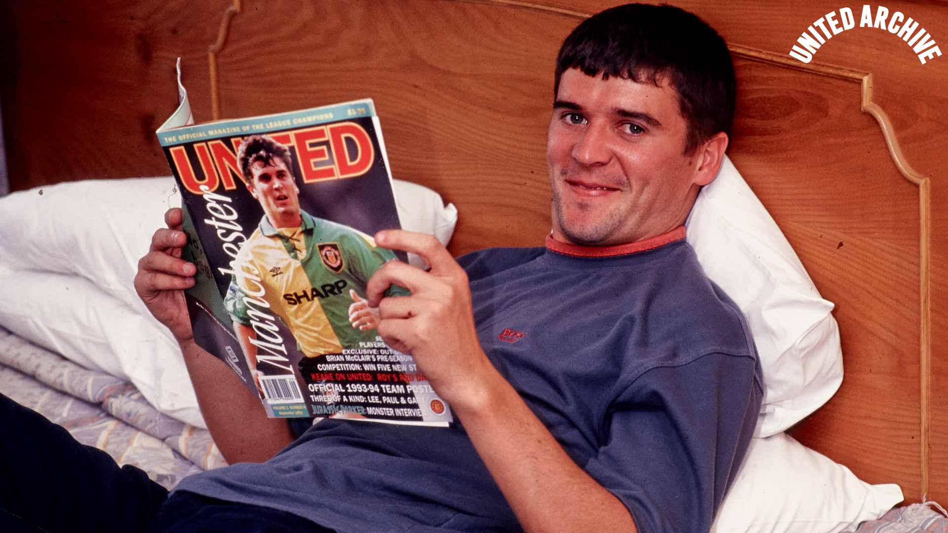 United Archive photography series Roy Keane edition | Manchester United