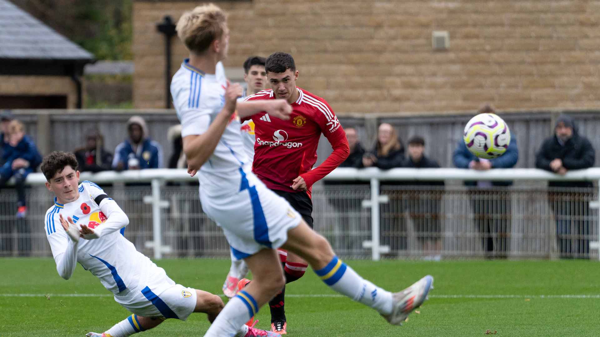 Under 18s James Scanlon second goal v Leeds United 2 November 2024 ...