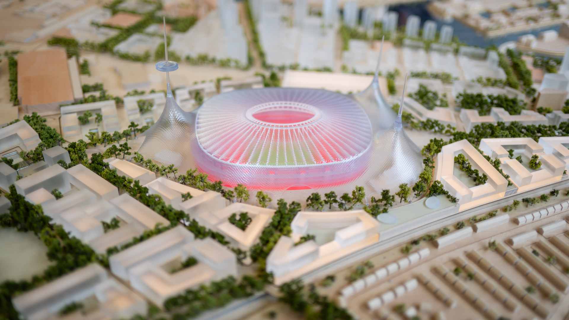 New Old Trafford model images | Manchester United