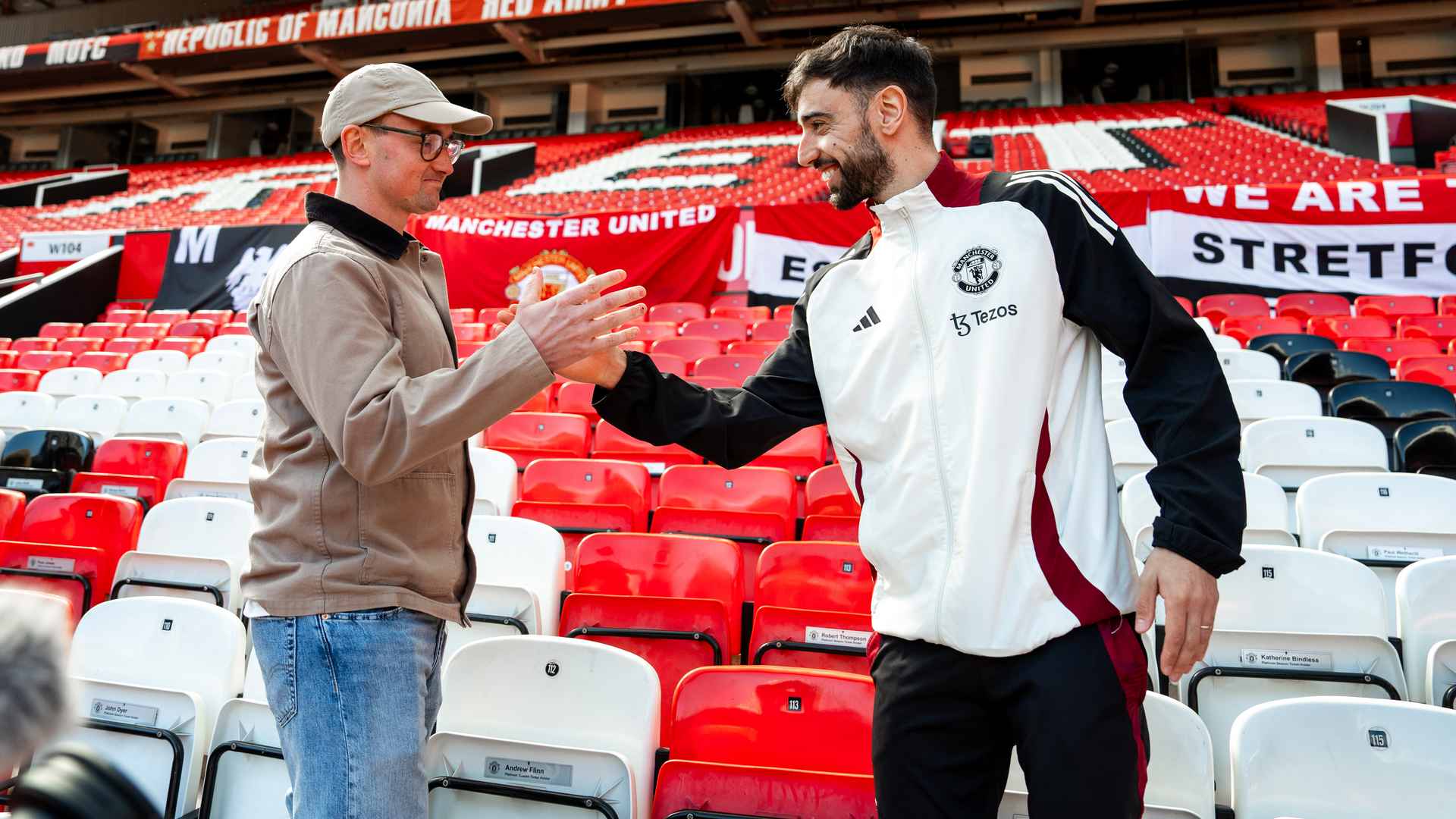 Bruno Fernandes explains decision to play 'Take Me Home, Country Roads ... Bruno Fernandes explains decision to play 'Take Me Home, Country Roads ...