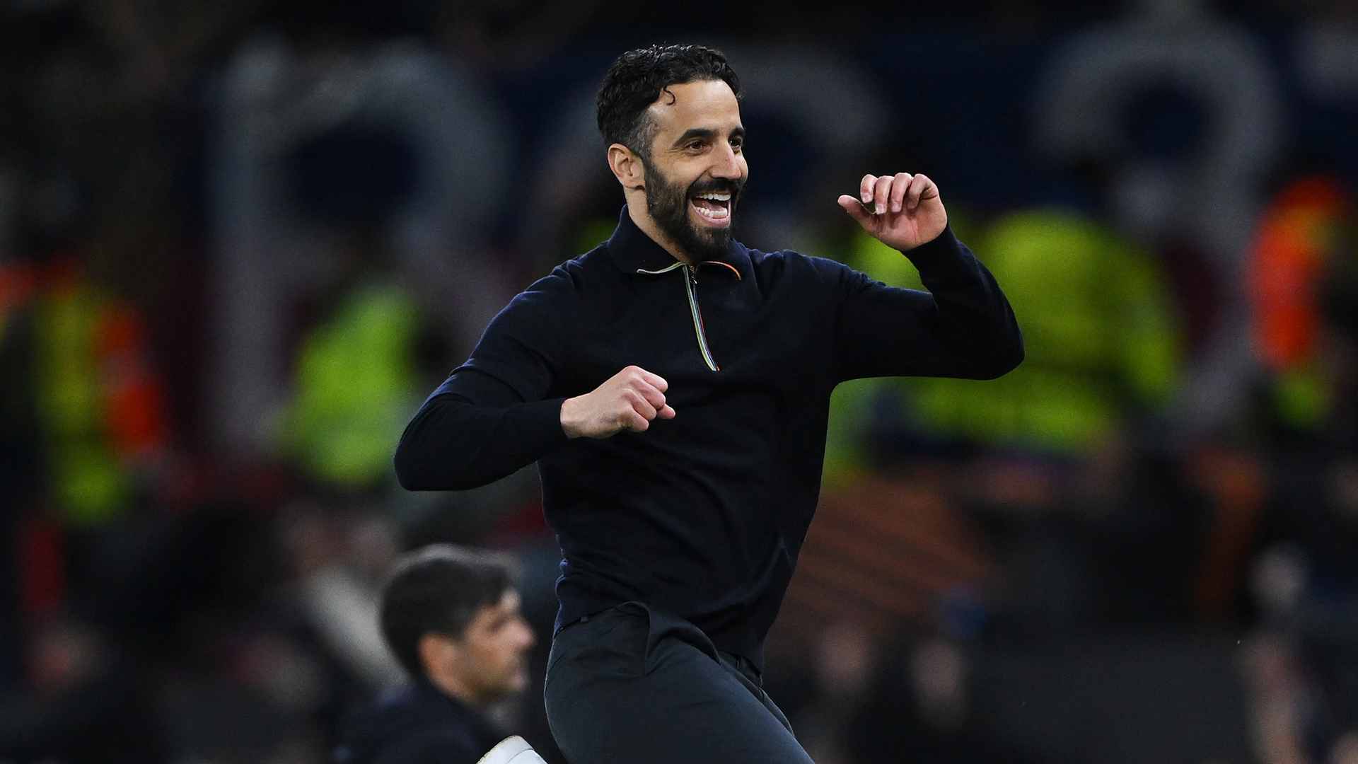 Ruben Amorim post match interview for Man Utd v Lyon 17 April | Manchester United