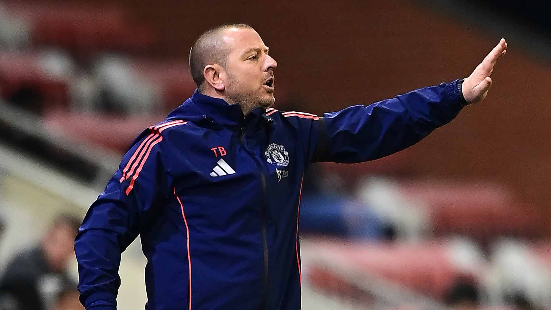 U21s reaction Travis Binnion after Man Utd v Everton 25 April 2025 ...