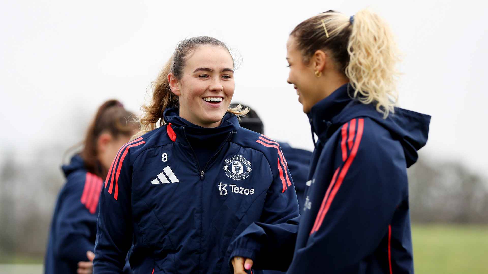 Grace Clinton and Celin Bizet interview for Man Utd Women | Manchester United