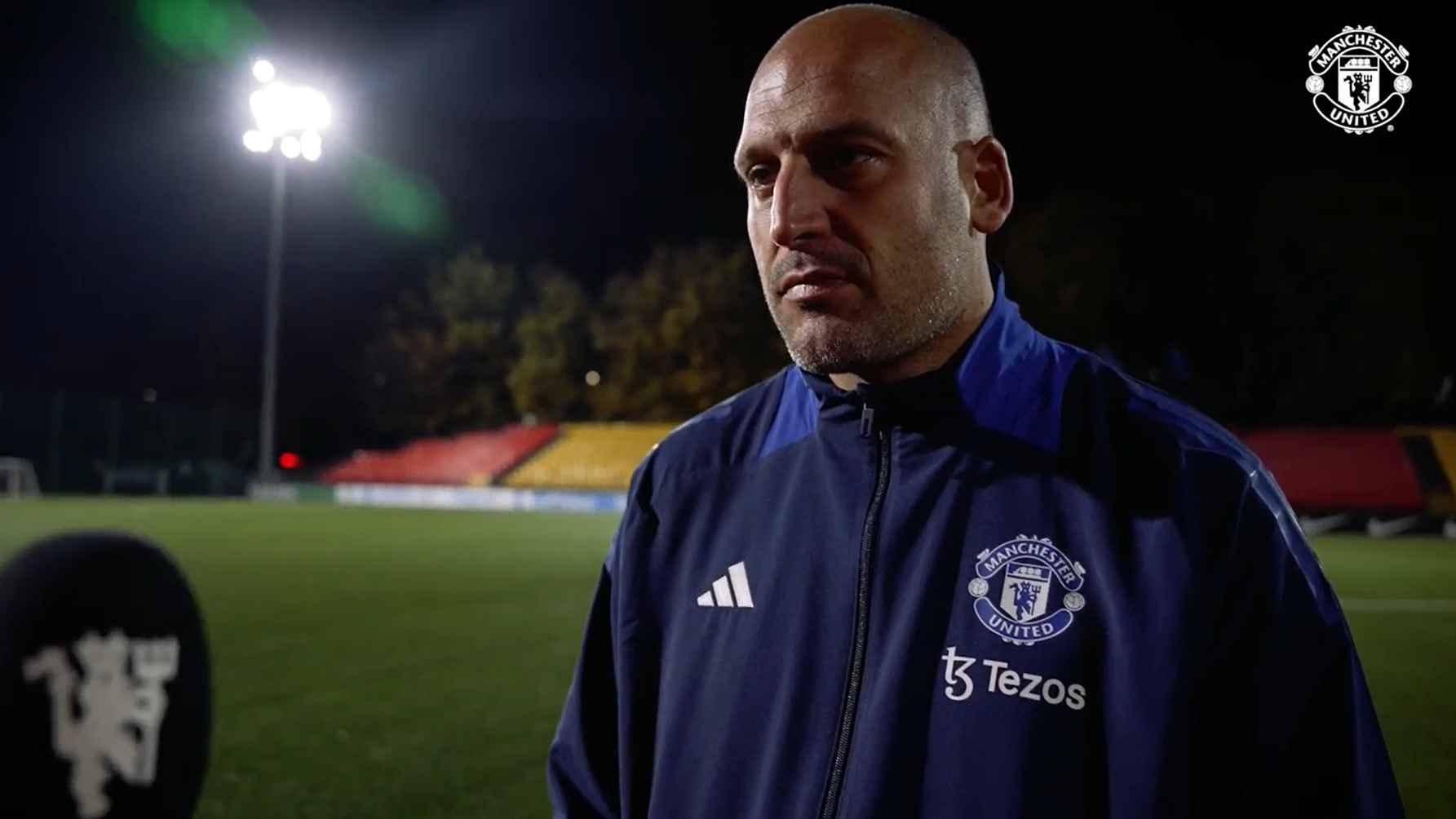 Adam Lawrence post match interview U19s v Zalgiris 23 October 2024 ...