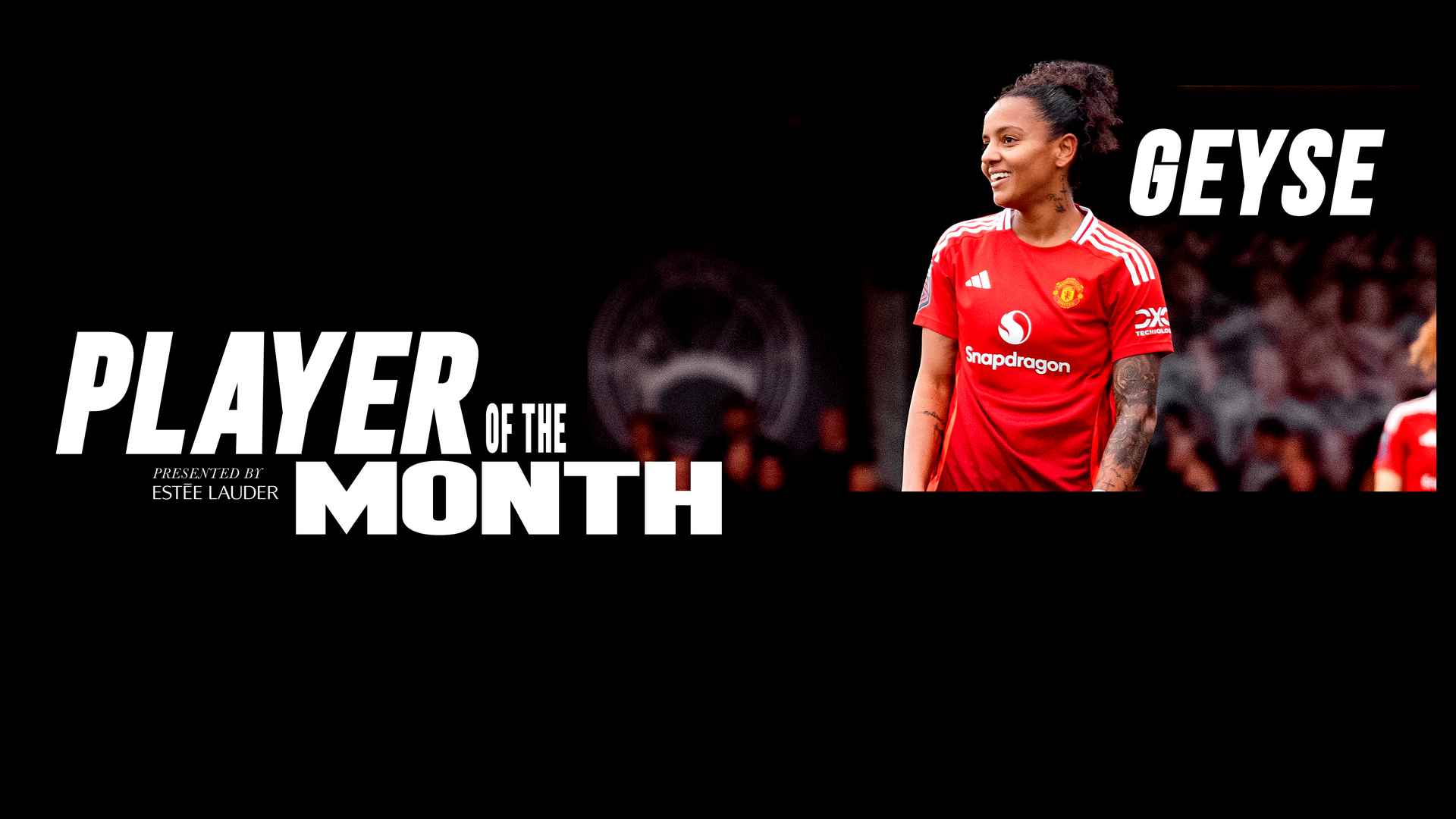 Geyse wins Man Utd Womens Player of the Month November 2024 ...