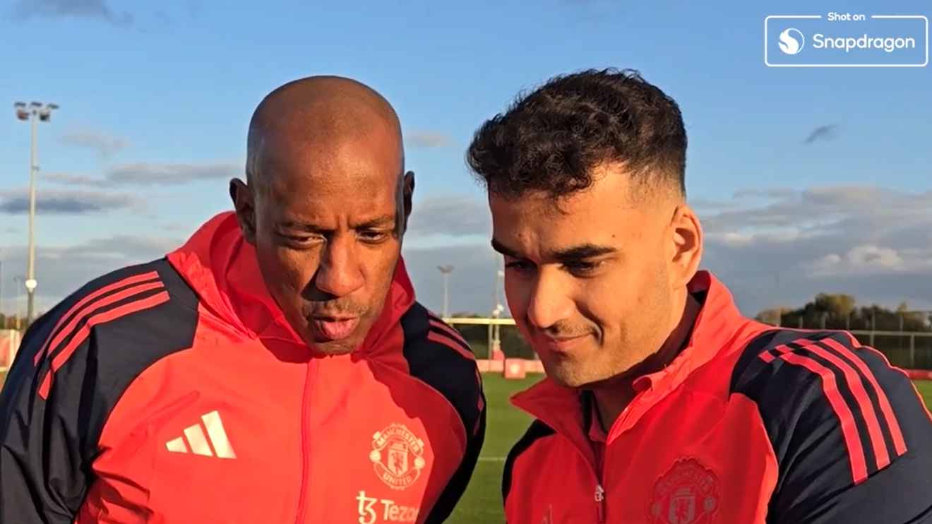 Go behind the scenes with Man Utd content team and Robbie Williams with ...