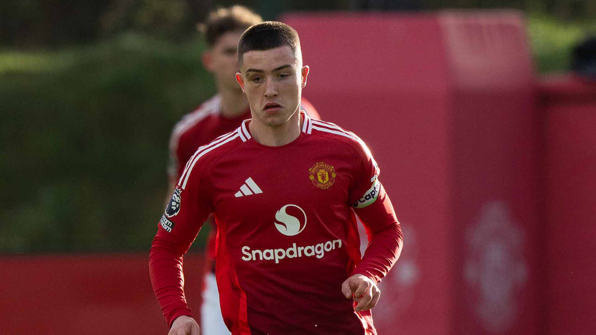 Dan Gore scored United U21s second against Southampton at Carrington ...