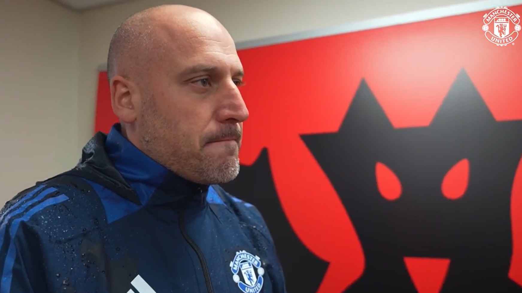 Adam Lawrence reacts to Manchester United v Coventry City in FA Youth ...