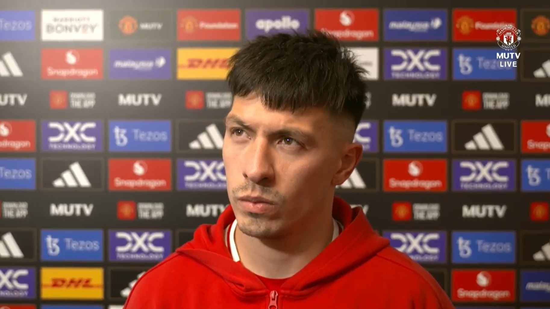 Lisandro Martinez interview after Man Utd 0 Bournemouth 3 on 22 ...