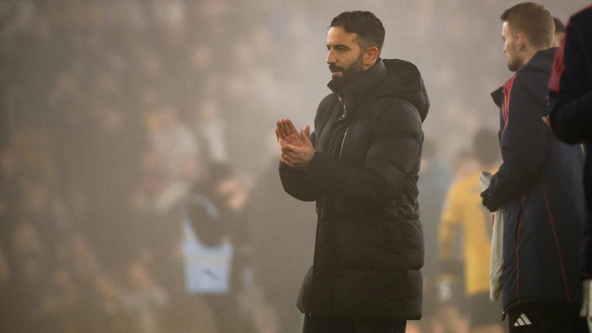 Ruben Amorim reacts to Manchester United's defeat at Wolves | 26 ...