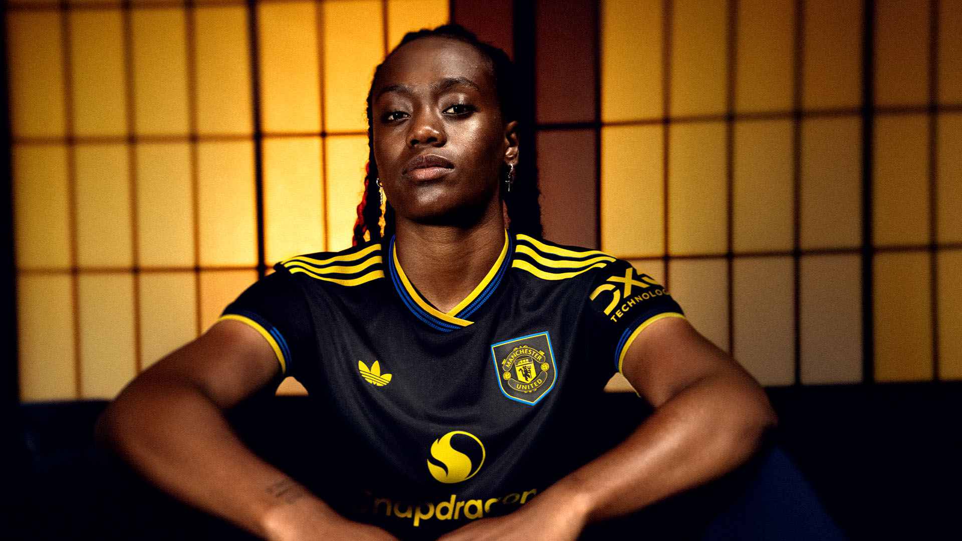 Gallery of Man Utd players in 2025 26 adidas third kit | Manchester United