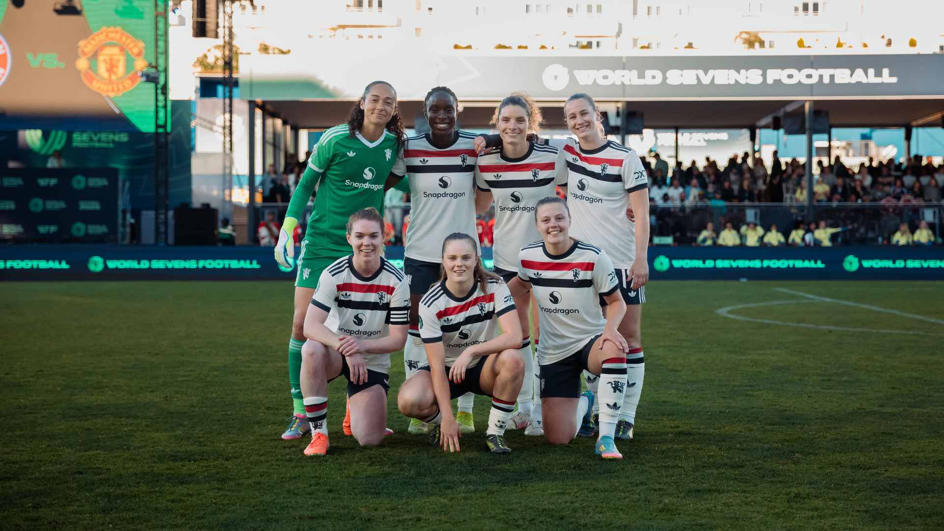 Story of Man Utd Women at inaugural World Sevens Football tournament ...