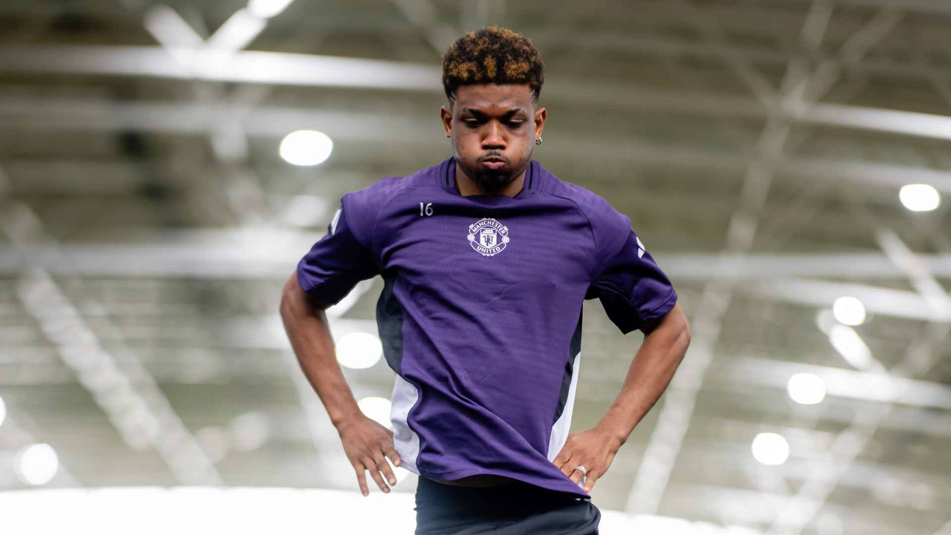 Gallery of Amad images from training July 2025 on 23rd birthday ...