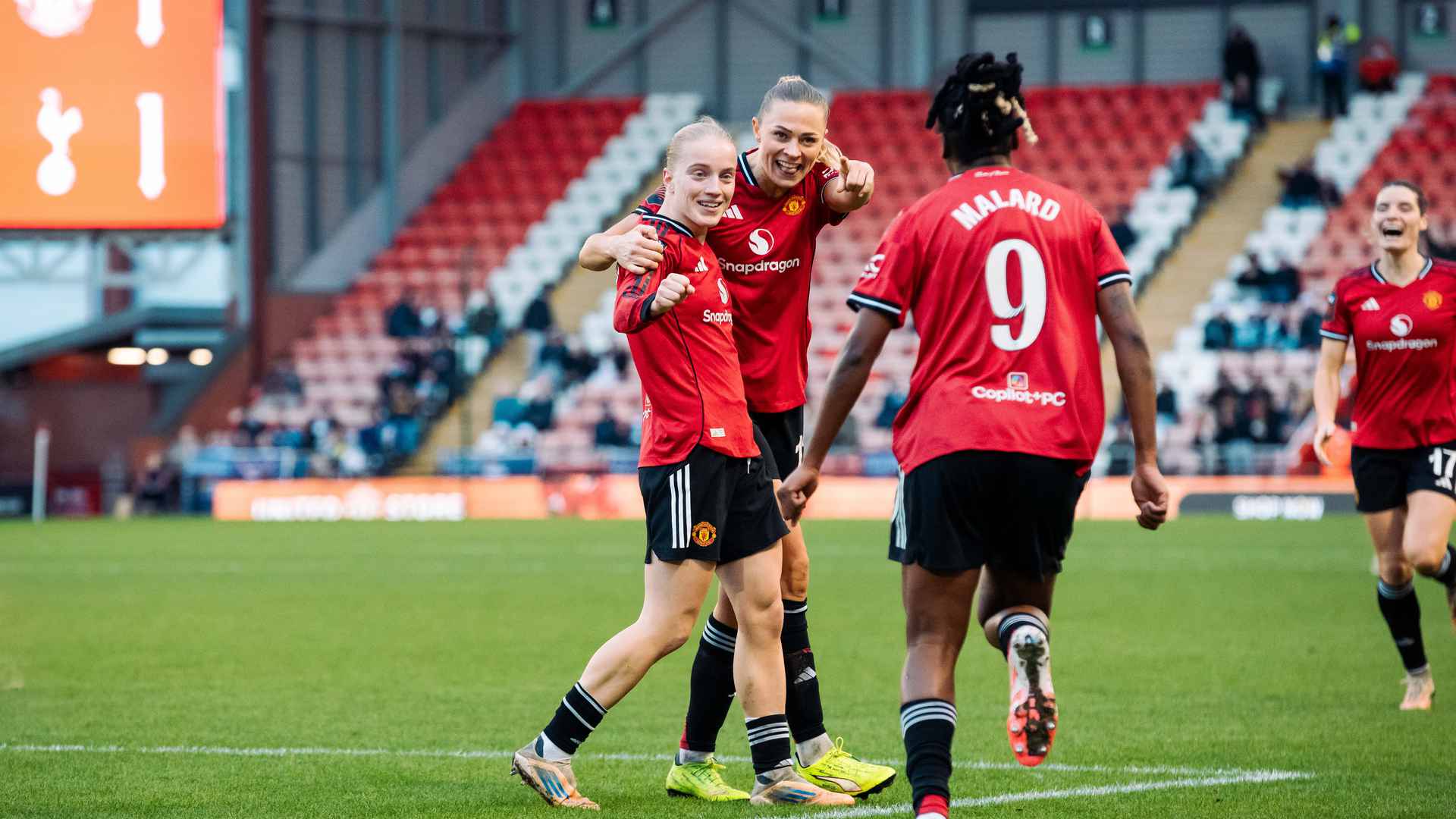 Match report | Man Utd Women 2 Spurs 1 | League Cup quarter-final ...