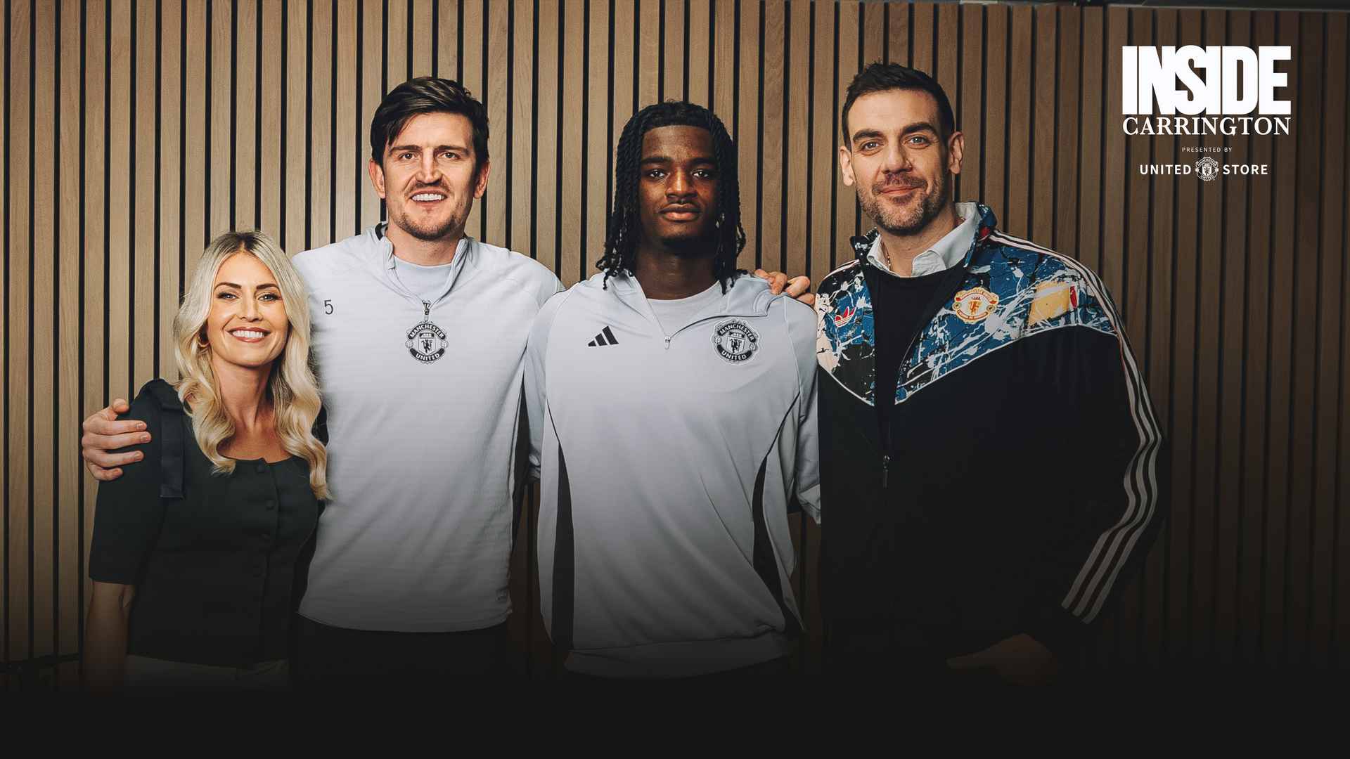 Inside Carrington Man Utd official podcast Harry Maguire and Ayden ...