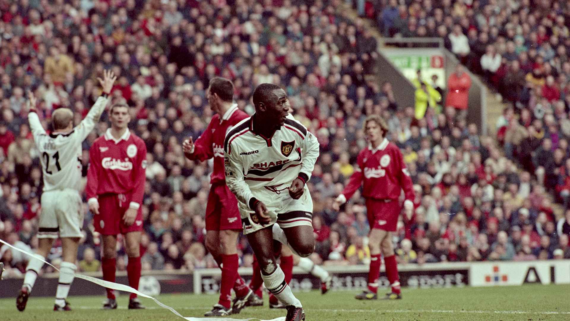 Liverpool 1 Man Utd 3 Extended Highlights Premier League 1997 98 ...