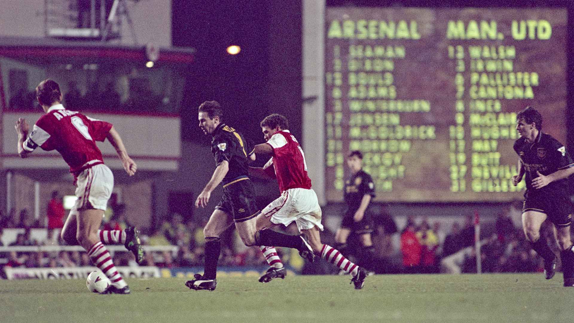 Premier League 1994 95 Arsenal 0 Man Utd 0 | Manchester United