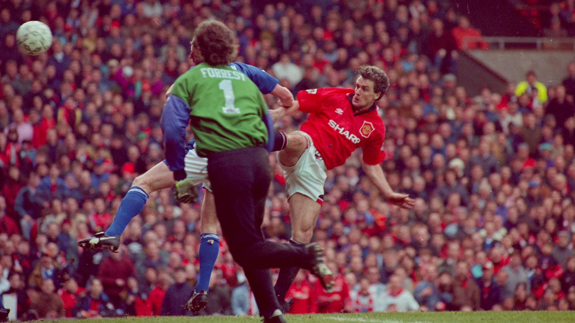 Man Utd 9 Ipswich 0 March 1995 just the goals | Manchester United