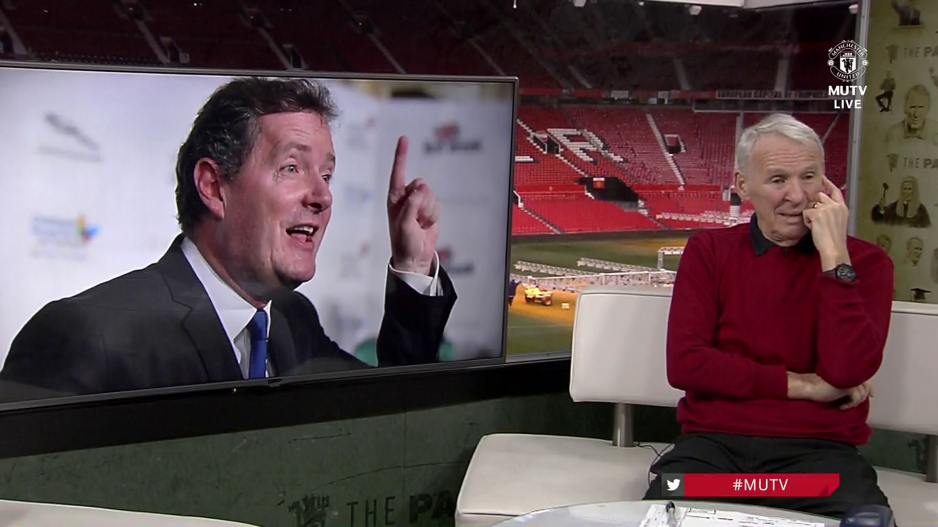 Piers Morgan on the Paddy Crerand Show | Manchester United