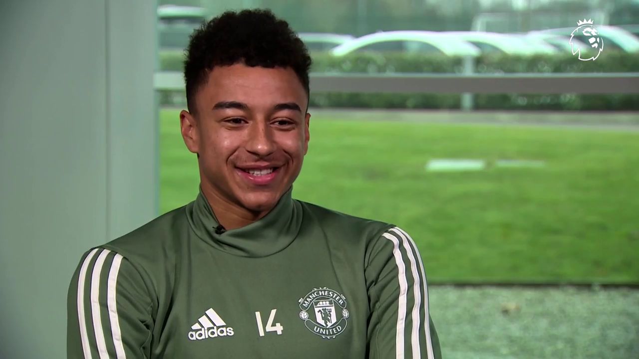 Jesse Lingard reacts to Messi Lingard nickname | Manchester United